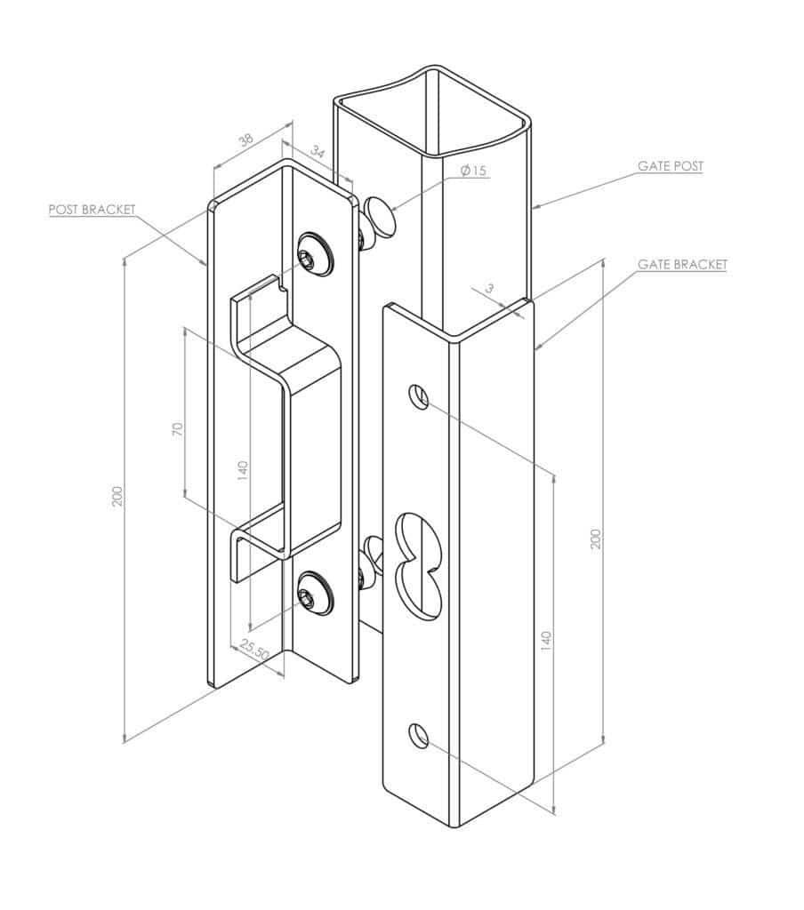 Security Keep For Superlock - Urban Barriers Direct
